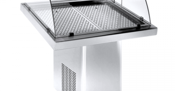 ΒΙΤΡΙΝΑ ΨΑΡΙΩΝ PSKO100M 100x90x120 NIKI INOX