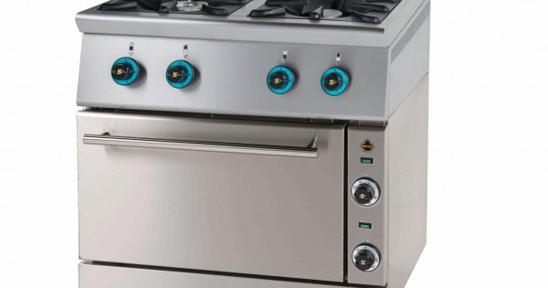 ΚΟΥΖΙΝΑ ΑΕΡΙΟΥ ΚΑΙ ΗΛΕΚΤΡΙΚΟΣ ΦΟΥΡΝΟΣ FC4GFES7 80x75x85 SER GAS